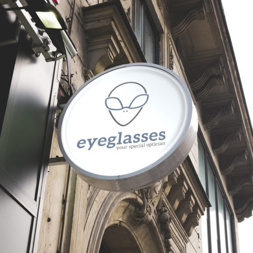 Logo Brille Optiker | Ihr EXKLUSIVES Logo auf LogoAtelier.eu :)