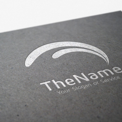 Logo Bogen Pflanze | LogoAtelier | Dein EXKLUSIVER Logoshop