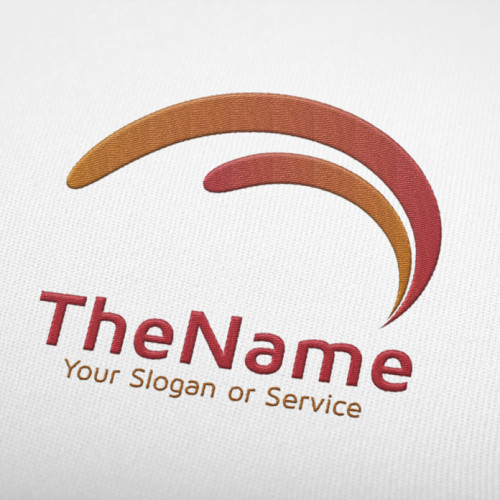 Logo Bogen Pflanze | LogoAtelier | Dein EXKLUSIVER Logoshop