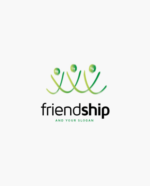 Logo Menschen Freunde ♥ EXKLUSIVES Logo Menschen Freunde