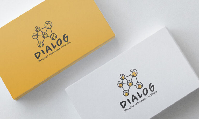 Logo Menschen Dialog | LogoAtelier | Dein EXKLUSIVER Logoshop